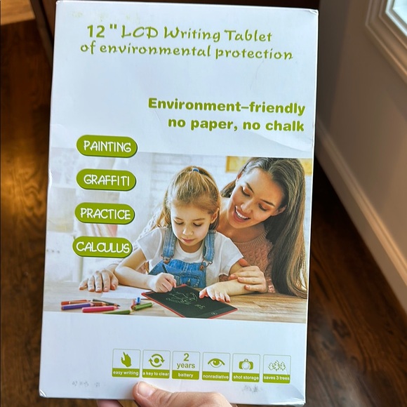 Tablets & Accessories | 12 Lcd Writing Tablet Blue Learning Kids Toy ...